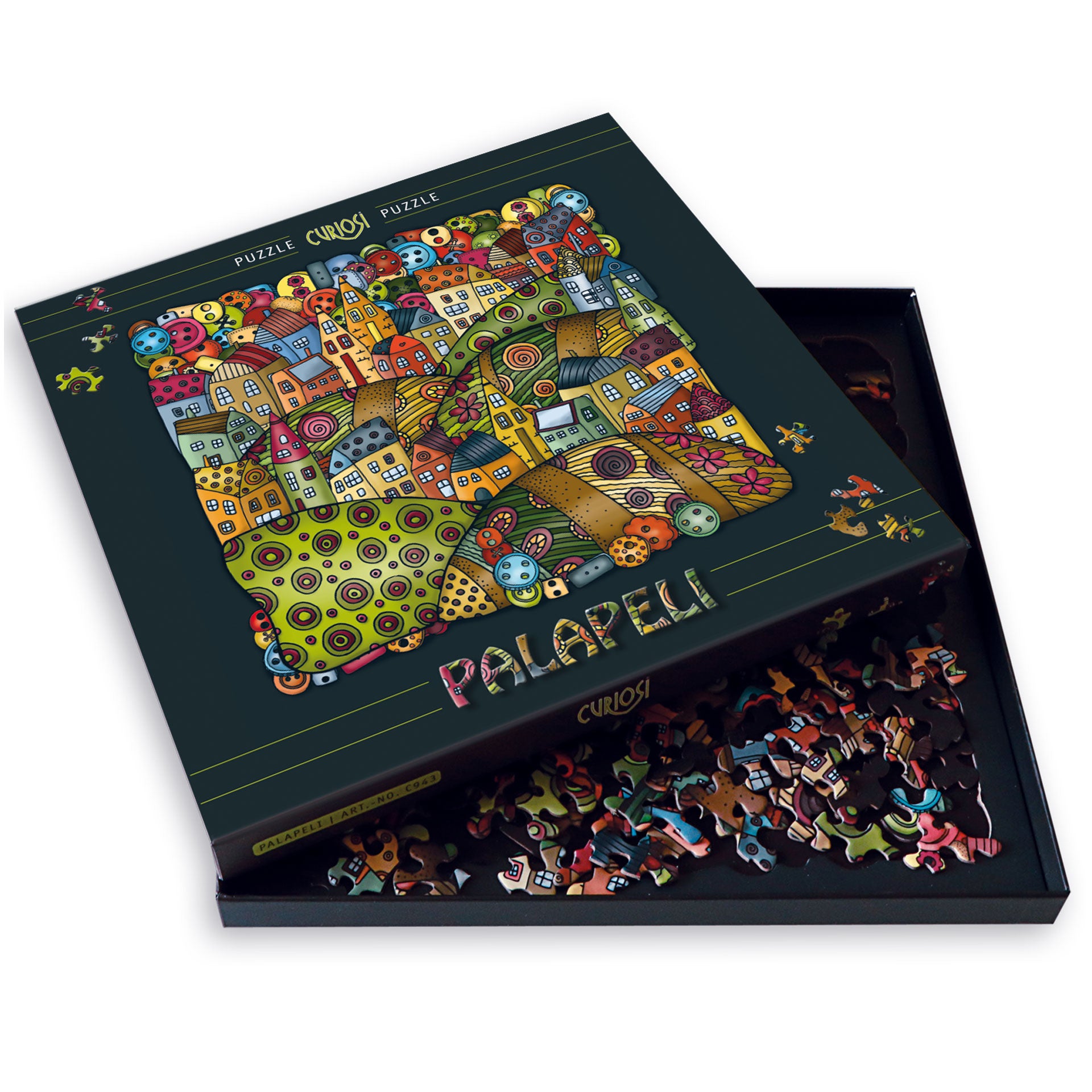 Schwere Puzzle mit komplexen Stanzmustern | CURIOSI